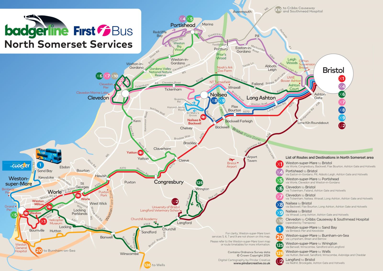 Bus timetables - Visit Weston-super-Mare