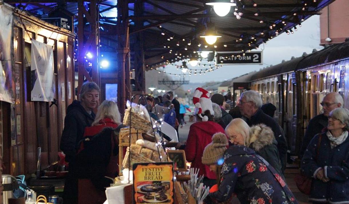 Minehead Station Christmas Market - Visit Weston-super-Mare