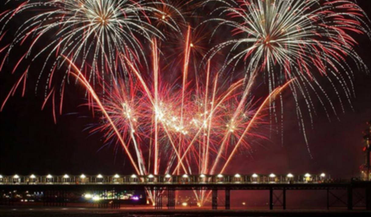 Grand Pier Fireworks February - Visit Weston-super-Mare